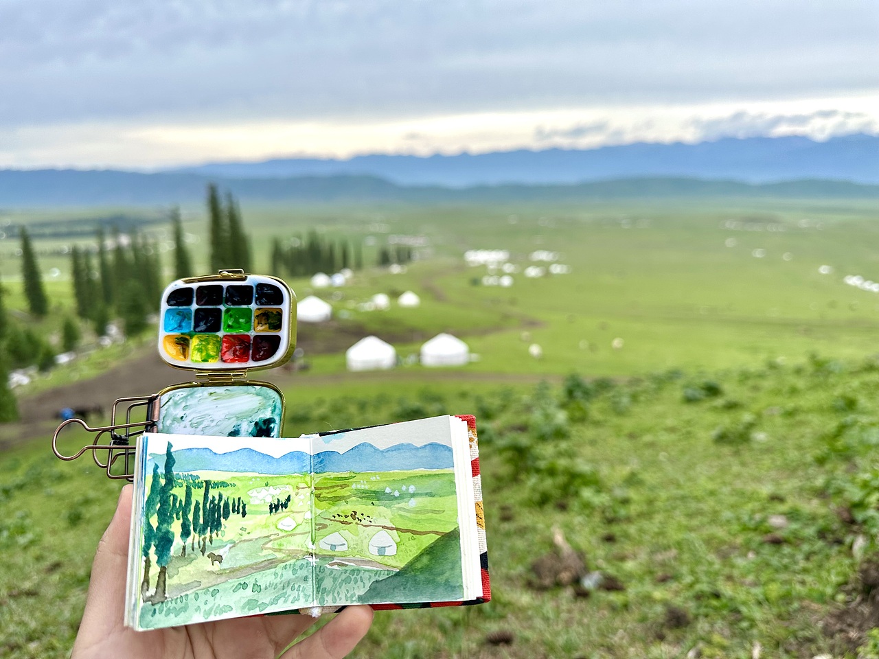 疆途随笔_HoHo猴-站酷ZCOOL