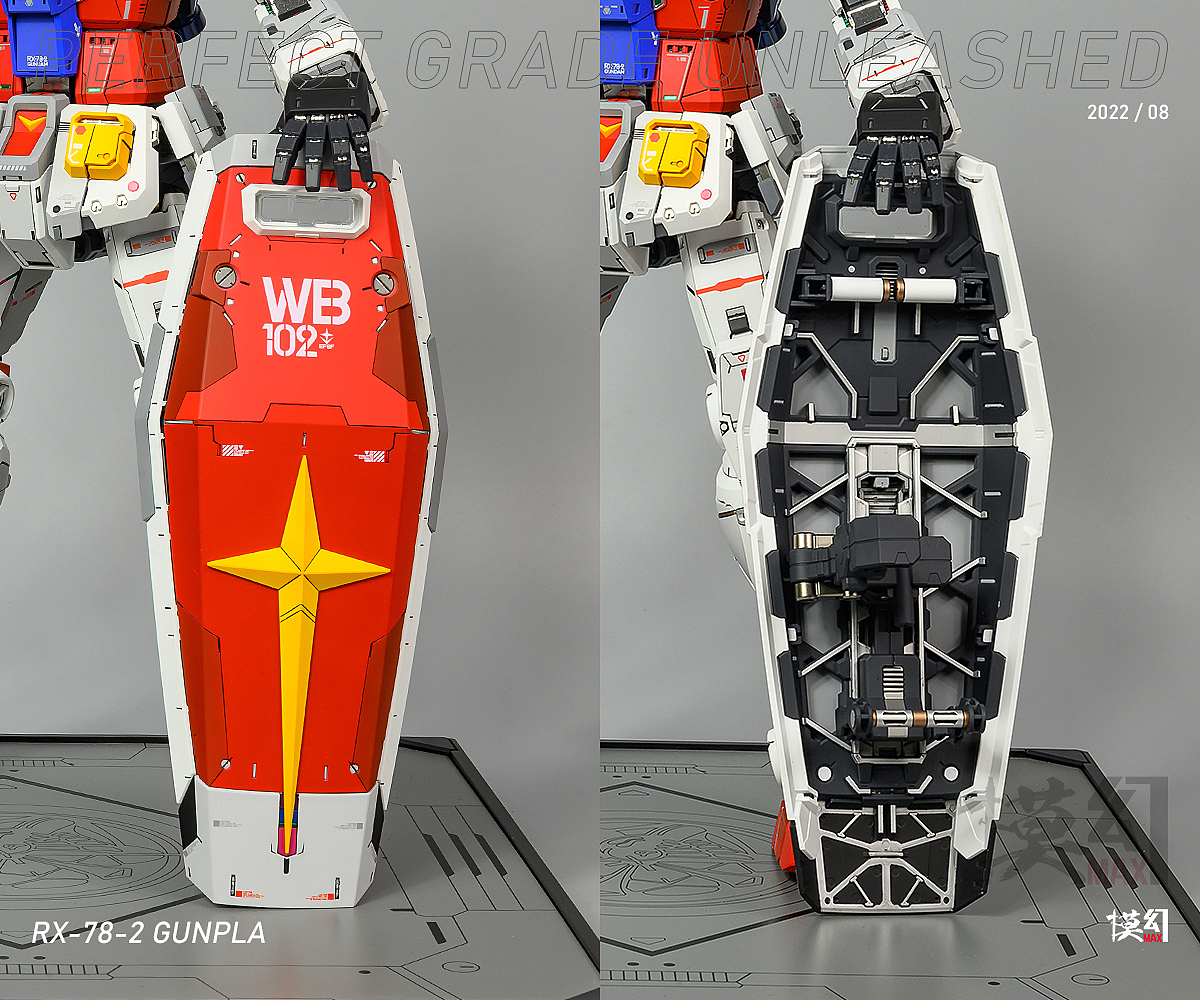 [模幻MAX] PGU RX-78-2元祖高达模型(喷涂)_phasewei-站酷ZCOOL