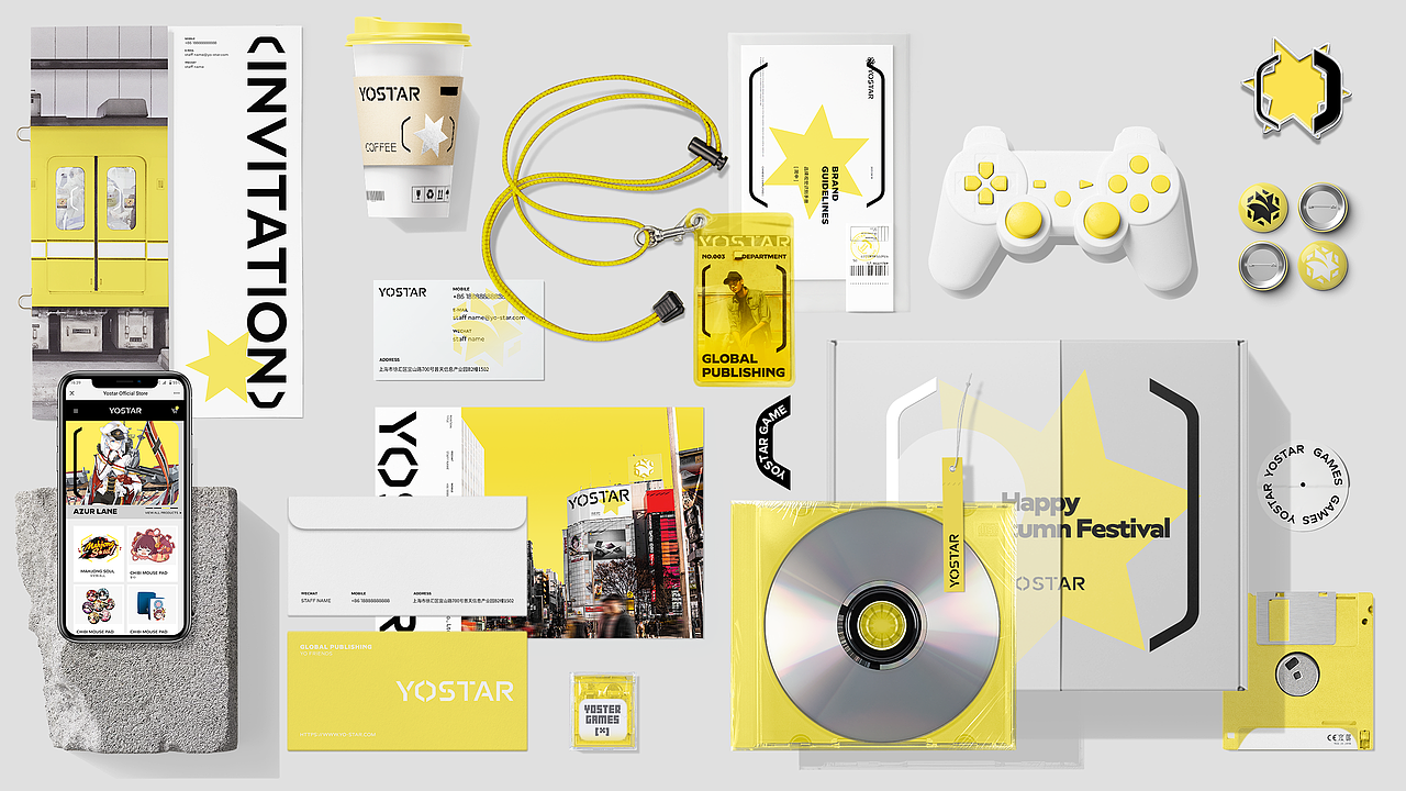 ALINE × YOSTAR ｜YO! YOSTAR品牌视觉形象升级_ALINESTUDIO-站酷ZCOOL