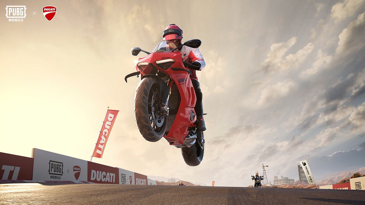 PUBG MOBILE x Ducati杜卡迪_INFINI映纷创意-站酷ZCOOL