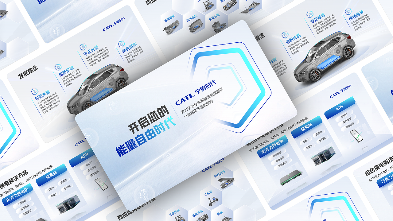 PPT设计 | 宁德时代-开启您的能量自由时代_羊洋阳PPT-站酷ZCOOL