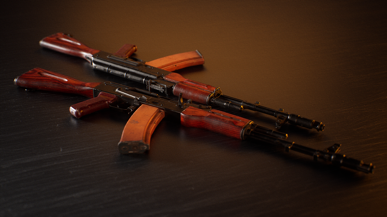 【UE5-lumen】武器渲染_AK_Magisk-站酷ZCOOL