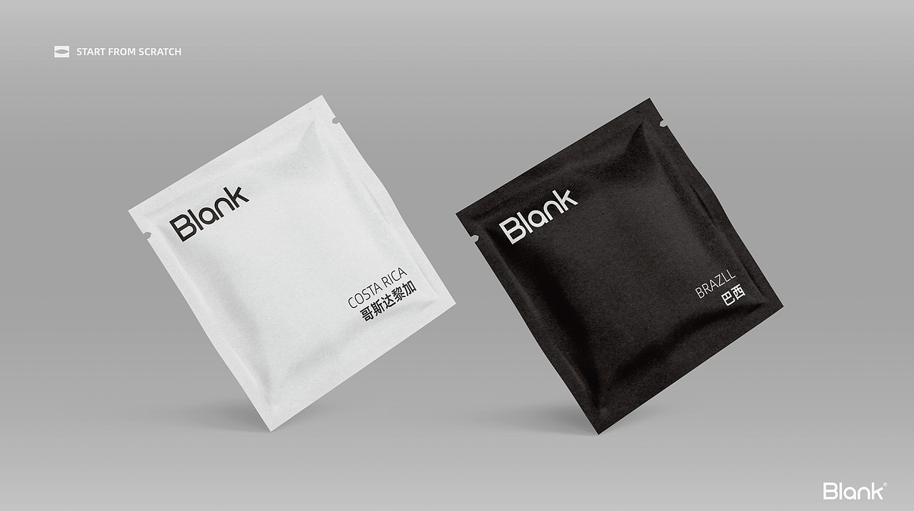 Blank咖啡馆/品牌提案（Brand proposal）_三剑客_-站酷ZCOOL