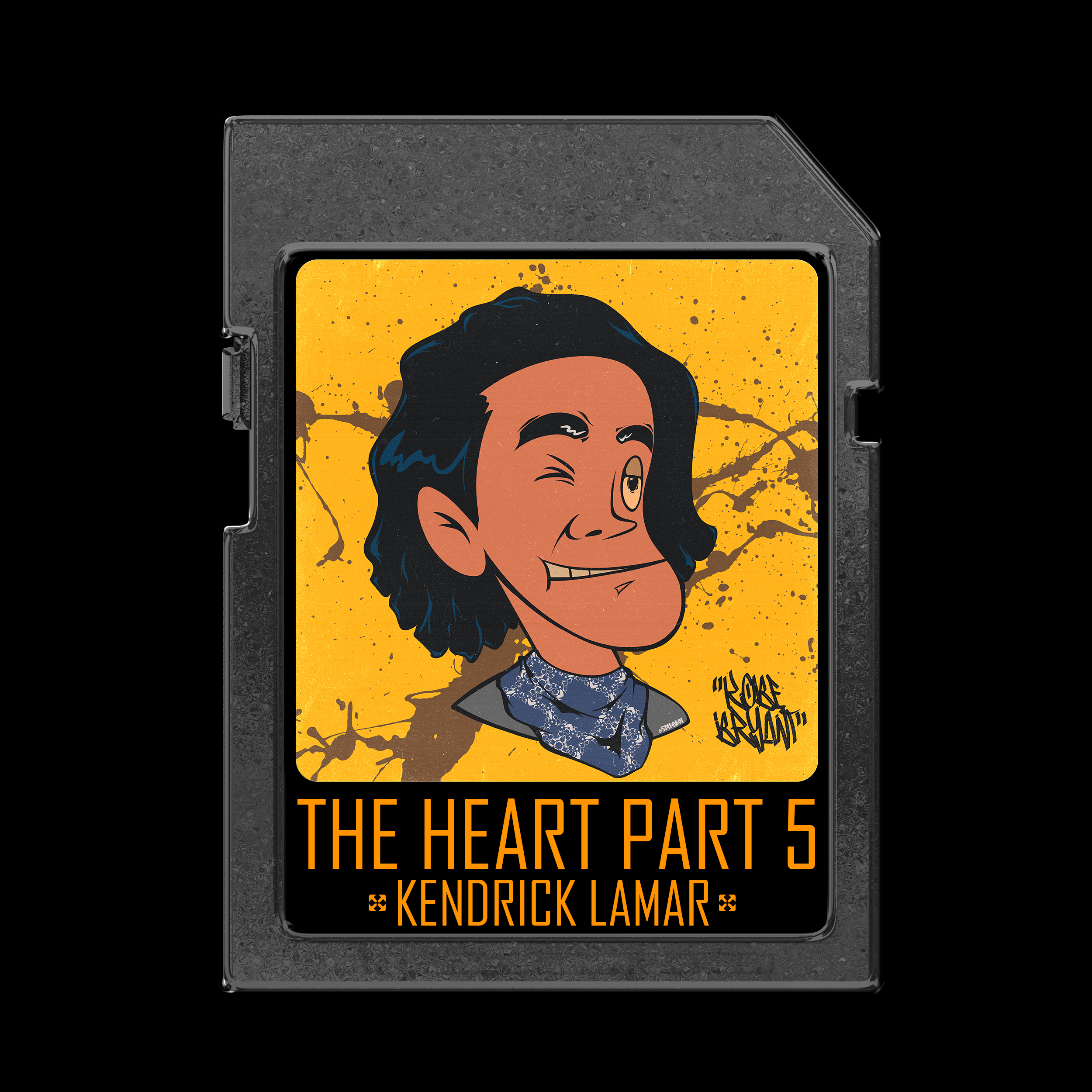 COVERART*The Heart Part 5 | Kendrick Lamar_SPIKEBOI-站酷ZCOOL