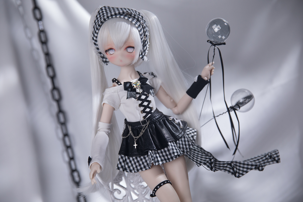 黑白失格。| bjd摄影_唐心_摄影修行中-站酷ZCOOL