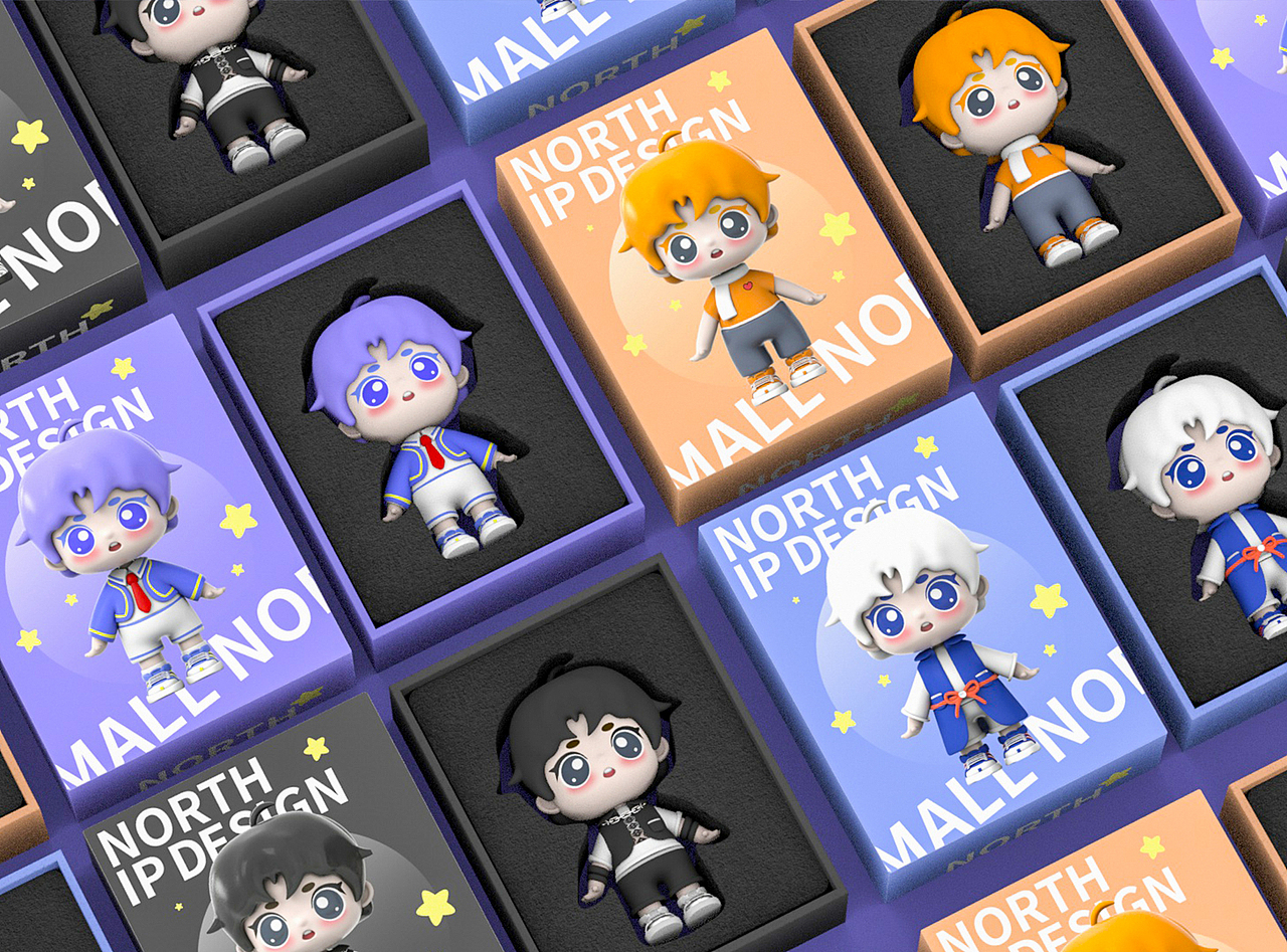 原创IP设计渲染_咔茨Kacci-站酷ZCOOL