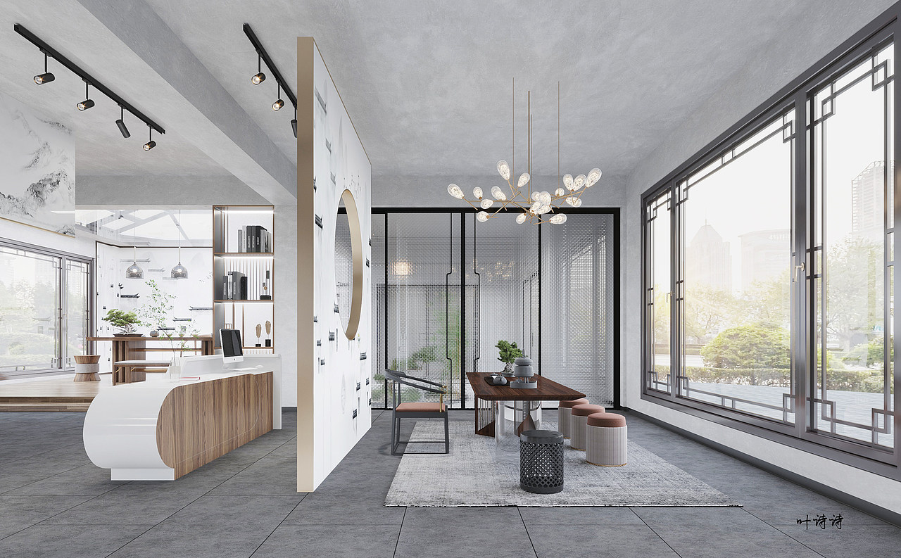 工业风展厅设计_诗诗18156079928-站酷ZCOOL