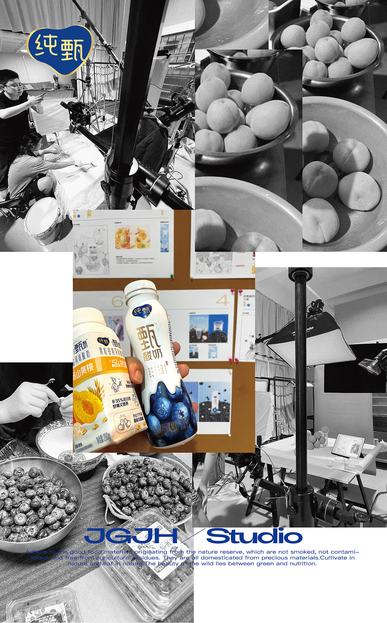 JGJH案例｜坚果几何 ╳ 传意互动╳蒙牛（纯甄）_坚果几何-站酷ZCOOL