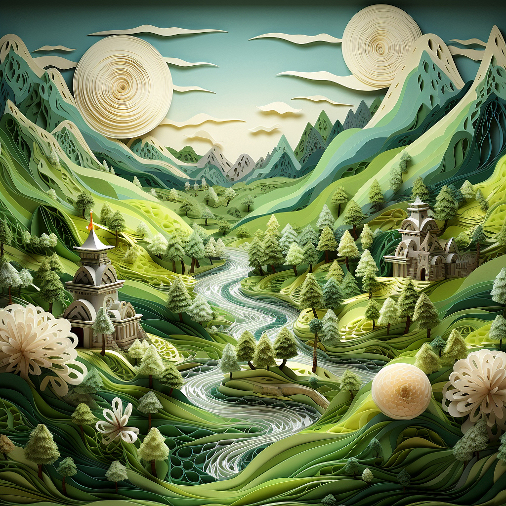 brian demp的数字作品以富有想象力的风景_Aliban-站酷ZCOOL