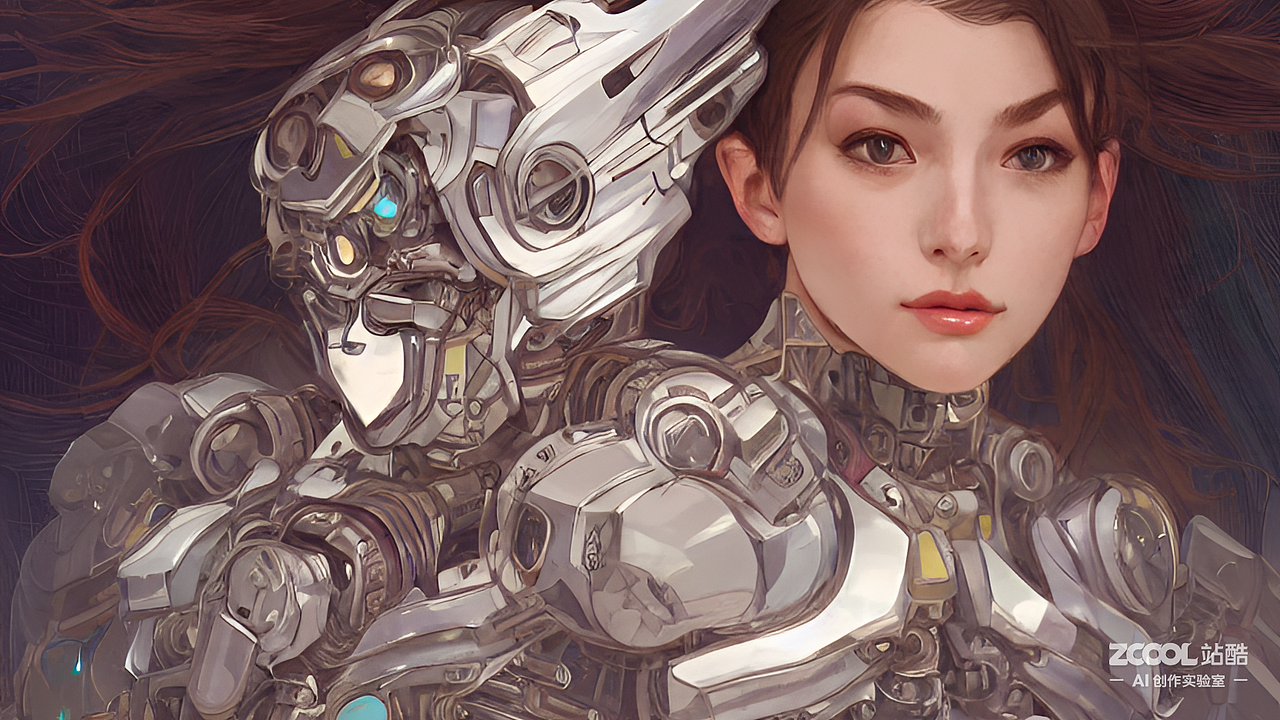 机甲少女_杨洛i-站酷ZCOOL