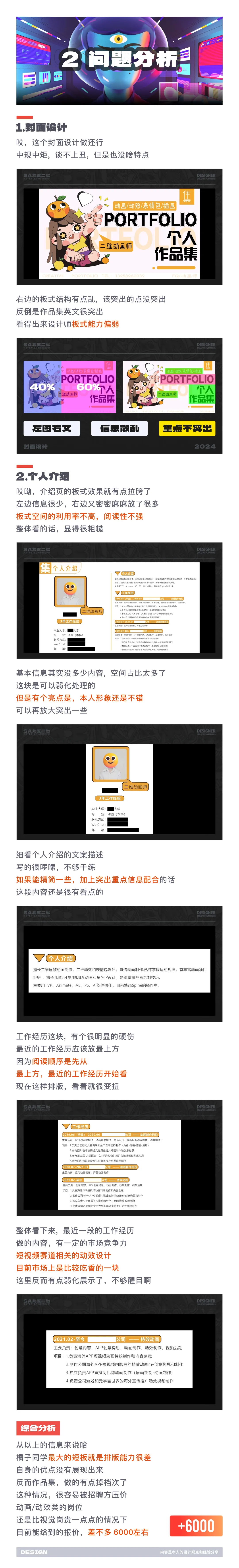 SA测评作品集: 丑小鸭作品集，如何抄成白天鹅的优化思路，5年动效视觉作品测评【05】_SA九五二七-站酷ZCOOL