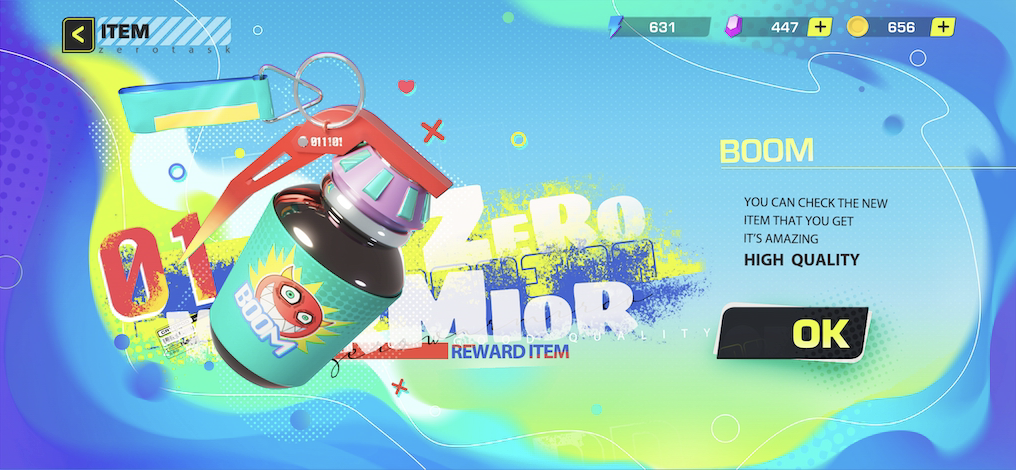 《ZERO TASK》“潮流盲盒风格”设计复盘_叶子_Studio-站酷ZCOOL