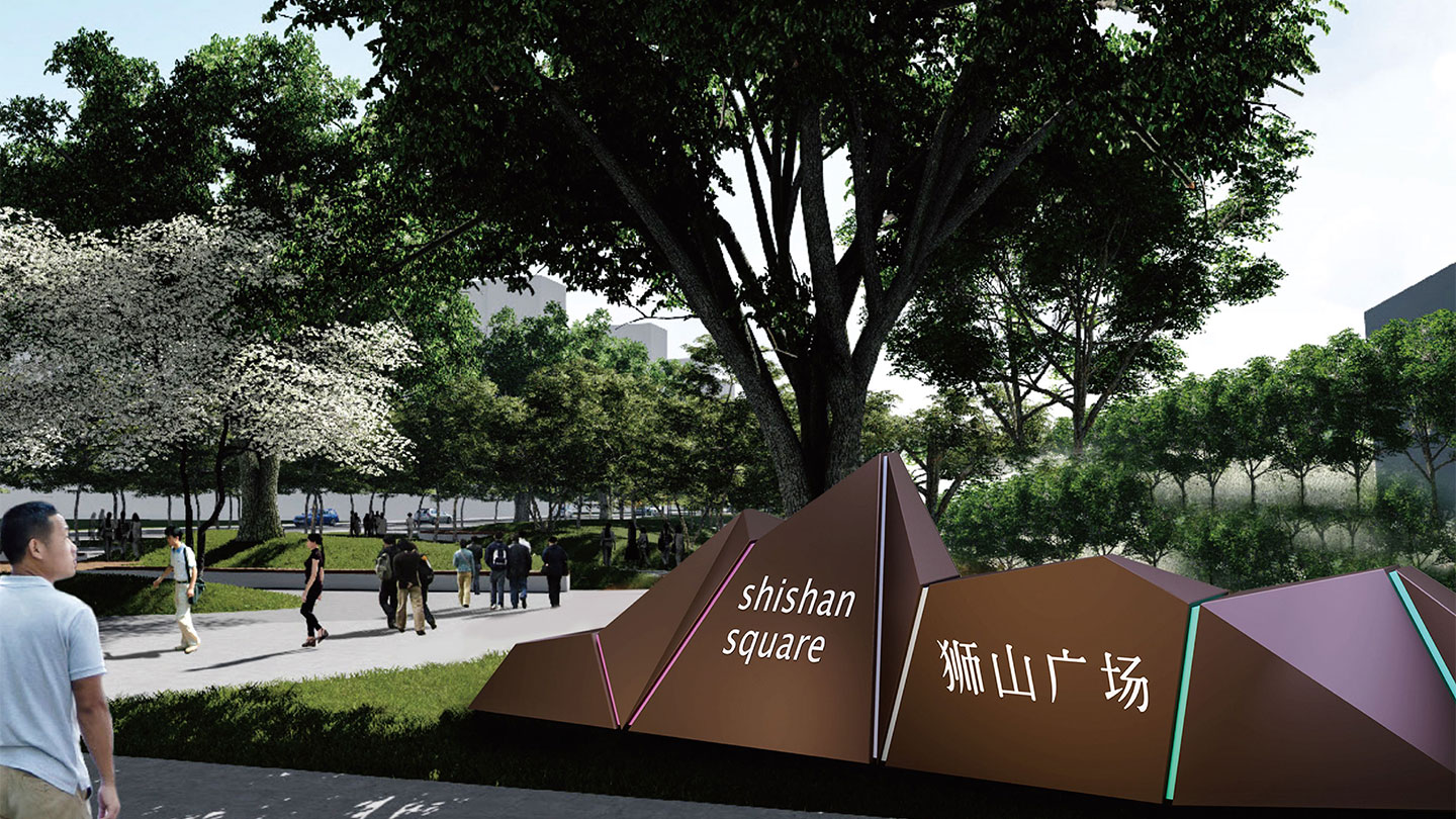 案例分享| 苏州狮山广场_逆转nora-站酷ZCOOL