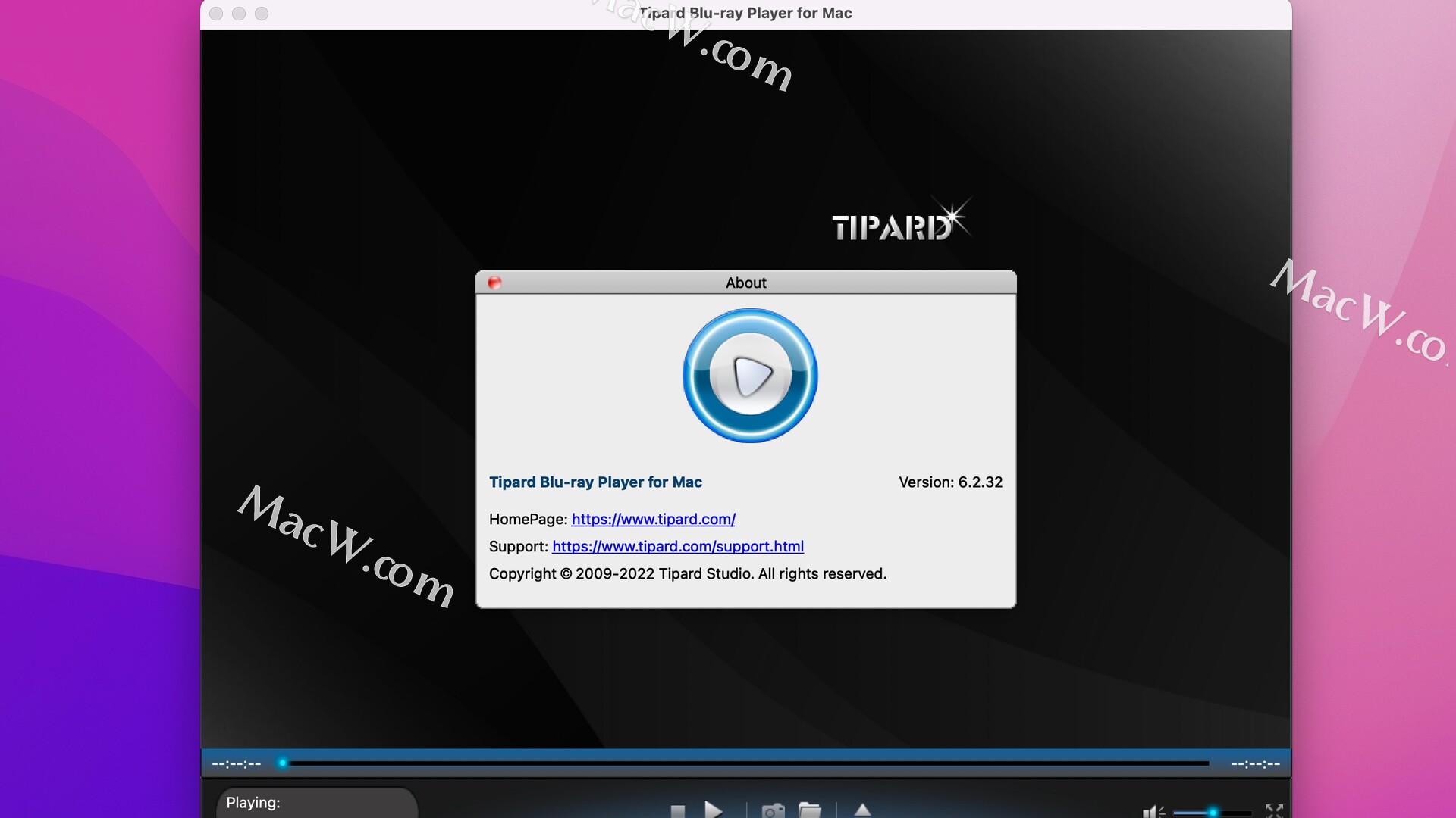 Tipard Blu-ray Player for Mac(高清蓝光播放器)_Mac小美人儿-站酷ZCOOL