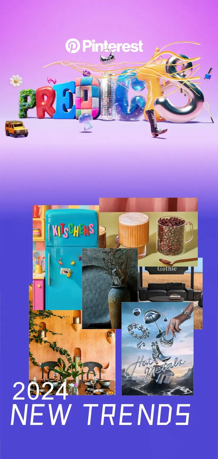 Pinterest发布2024家居趋势报告，干货解读！_CMF设计军团-站酷ZCOOL