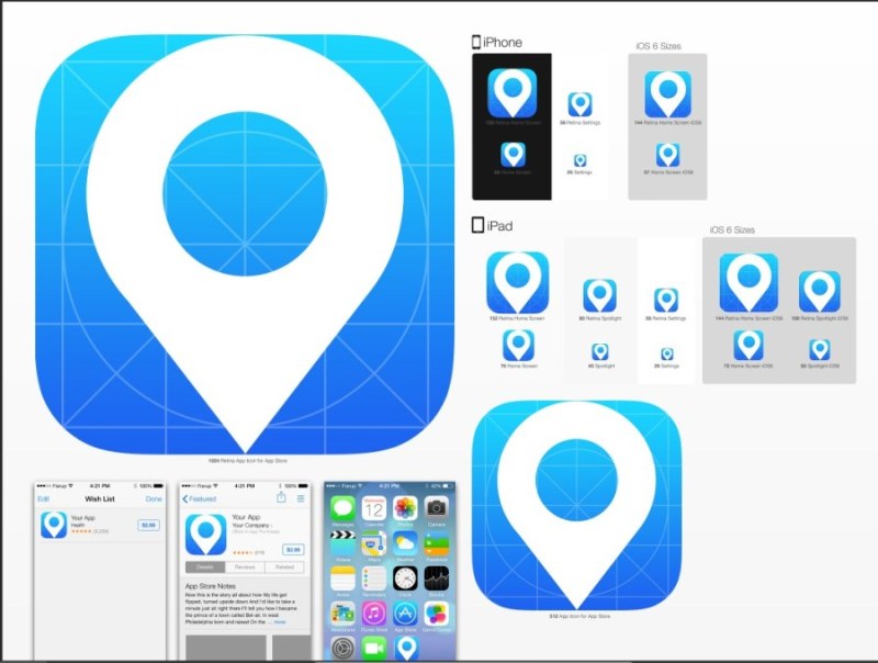 APP icon模板基本使用教程_理性乐观派-站酷ZCOOL