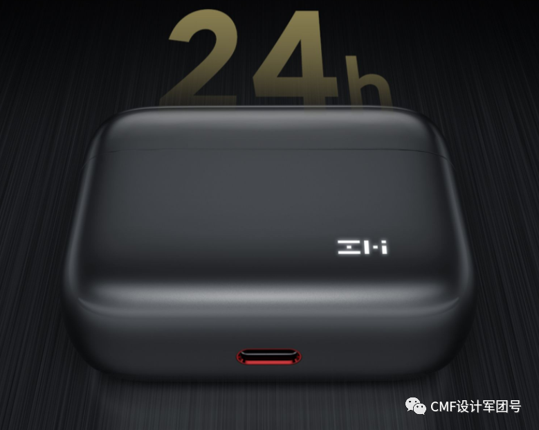紫米推出新款TWS降噪耳机，钛合金机身+AF镀膜打造_CMF设计军团-站酷ZCOOL