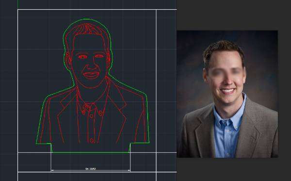求助！！！CAD人物描图是用来做什么的？_铭洋平面设计-站酷ZCOOL