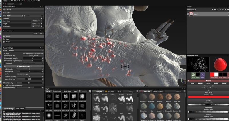 贴图绘制软件 Substance Painter 入门教程 by aoisaki_苍咲-站酷ZCOOL