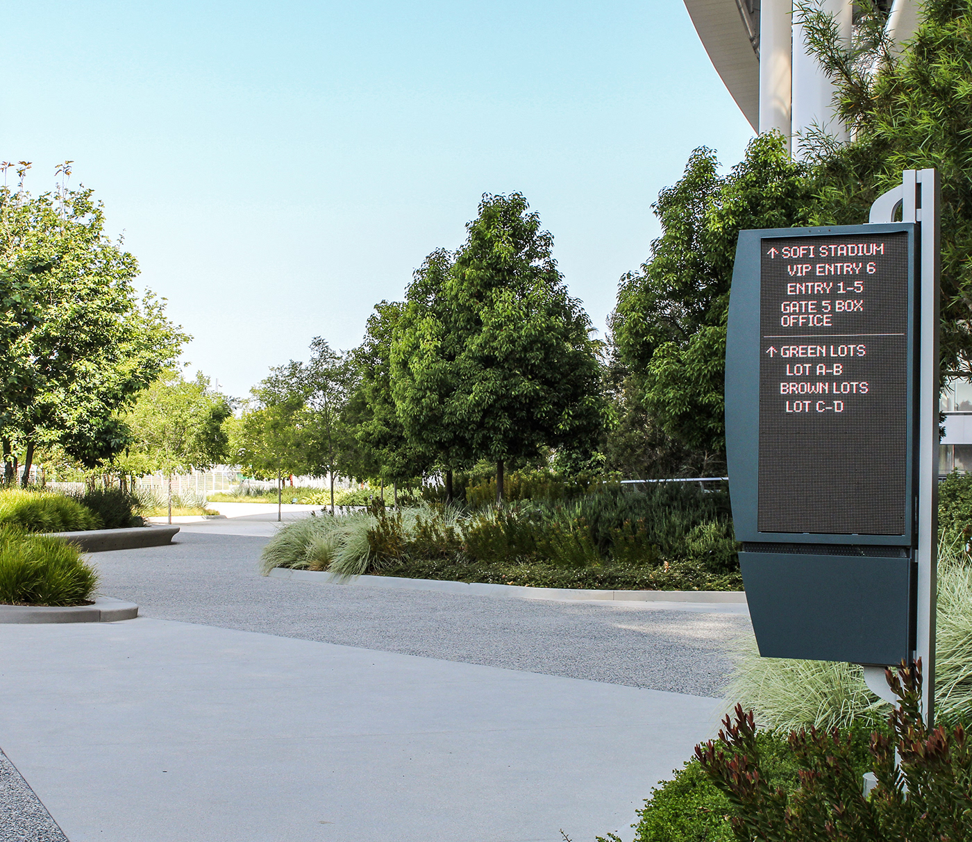 导视系统设计 SoFi体育场_导视标视学院APP-站酷ZCOOL