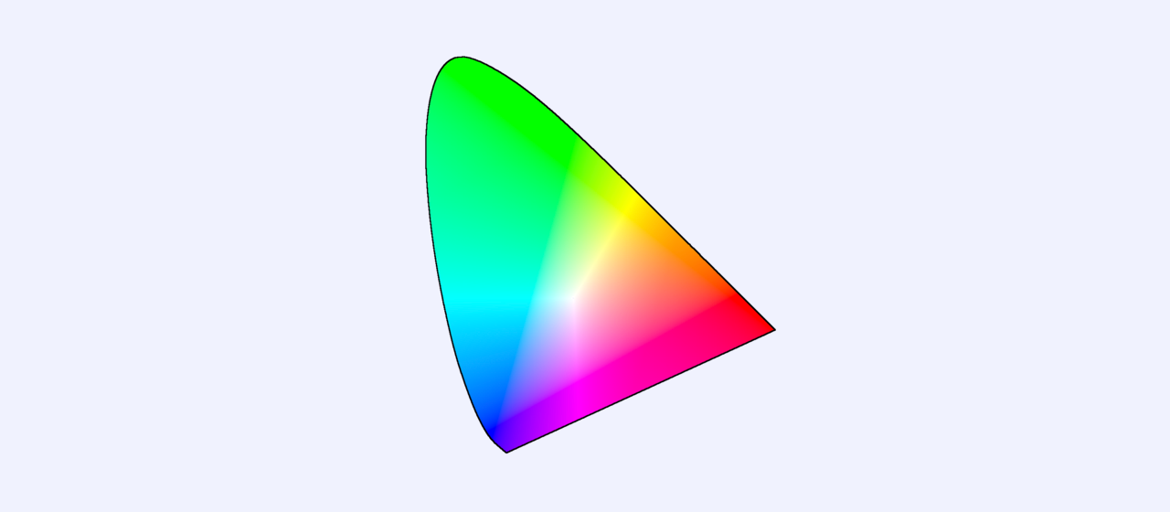 色彩空间（二）：CIE 色度图与色域_羽辰东泽-站酷ZCOOL