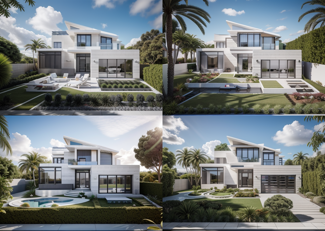 Stable Diffusion+ControlNet 建筑绘图教程! _无敌小芬-站酷ZCOOL