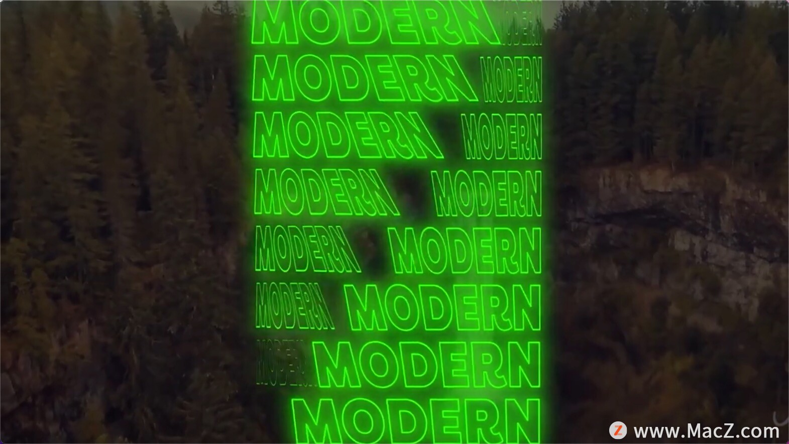 AE/PR脚本-122组创意霓虹发光文字标题排版动画 Kinetic Neon Typo Pack_酷酷帅帅-站酷ZCOOL