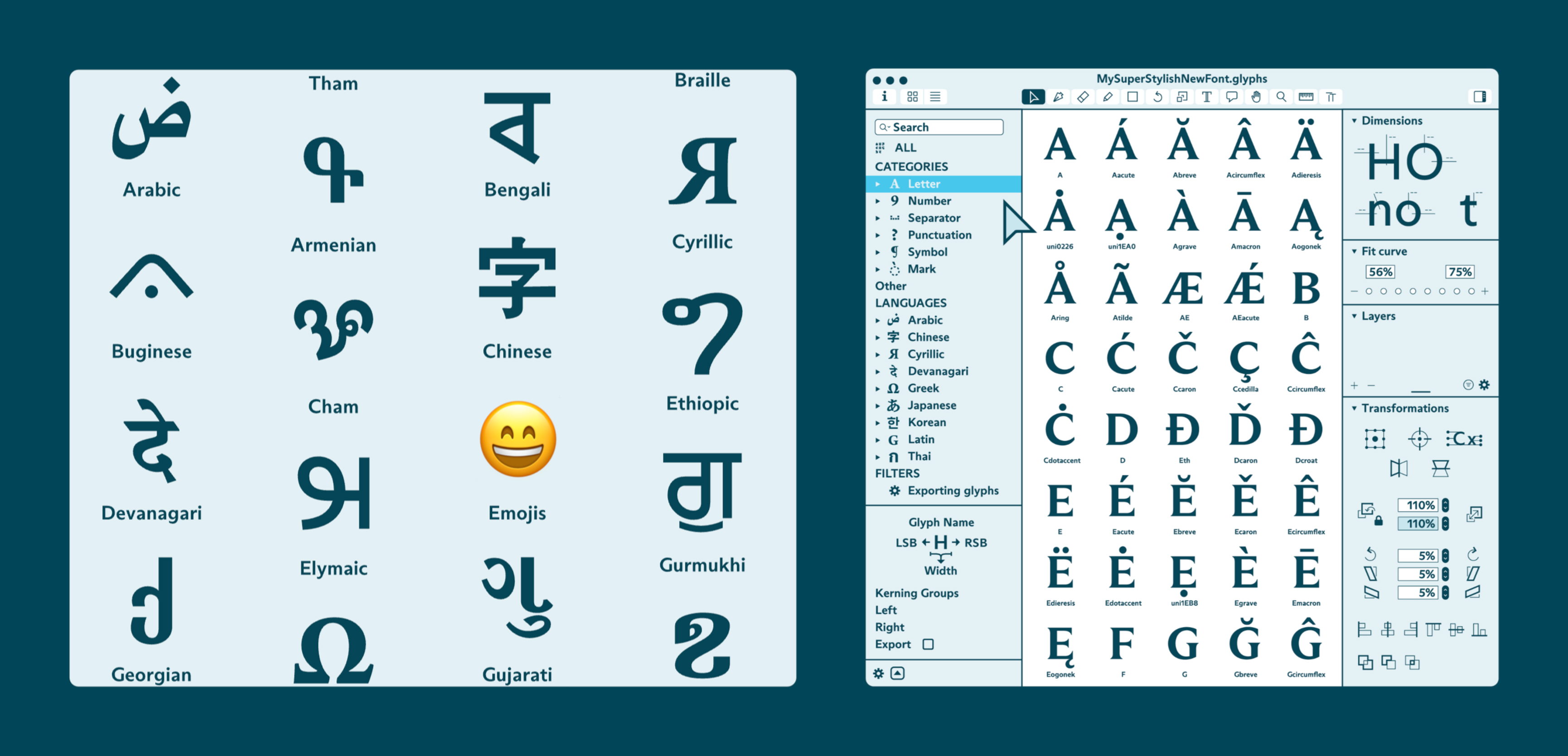 字体设计神器 Glyphs 系列教程-上_杨洋XHM-站酷ZCOOL