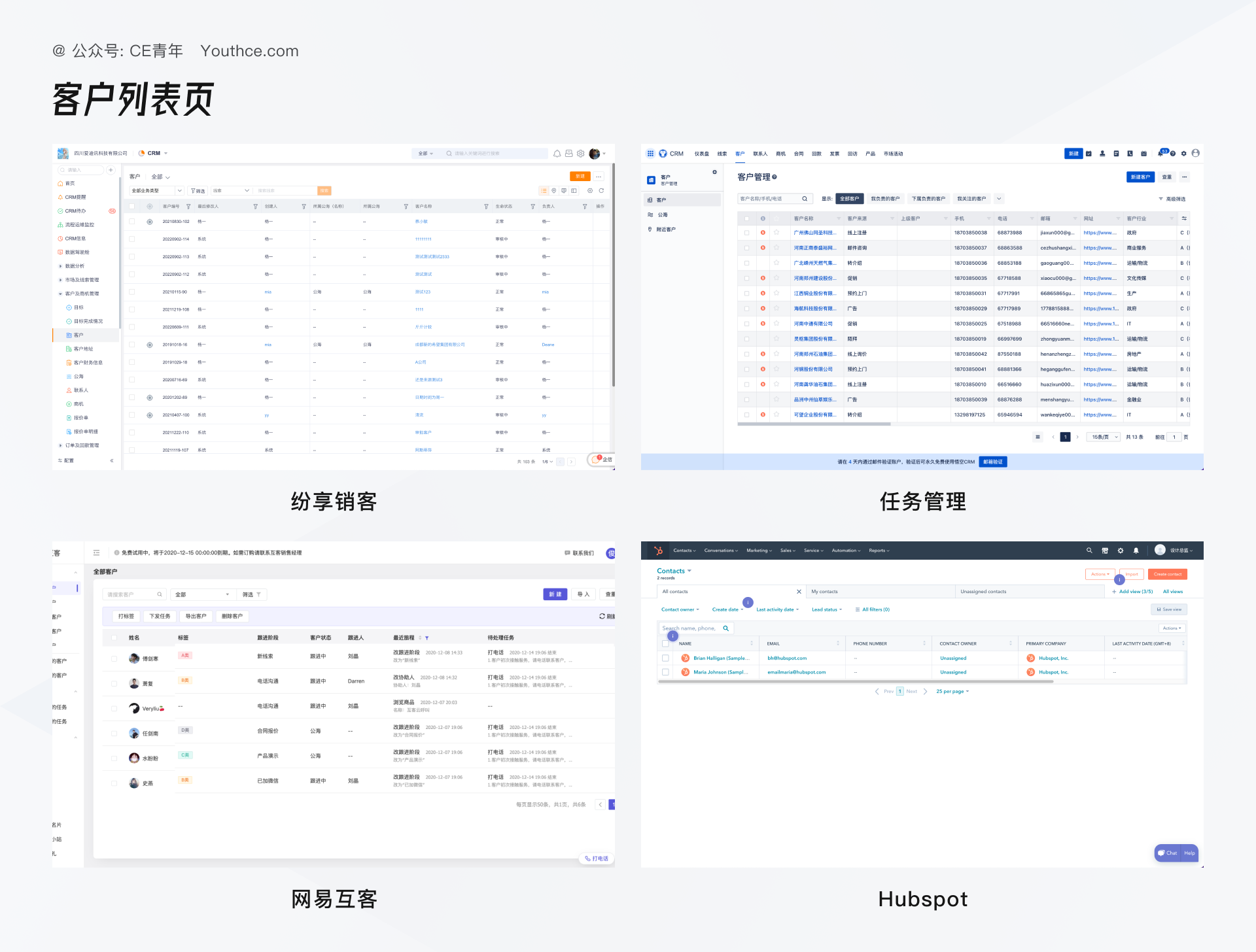 B端产品设计 - CRM_CE青年-站酷ZCOOL