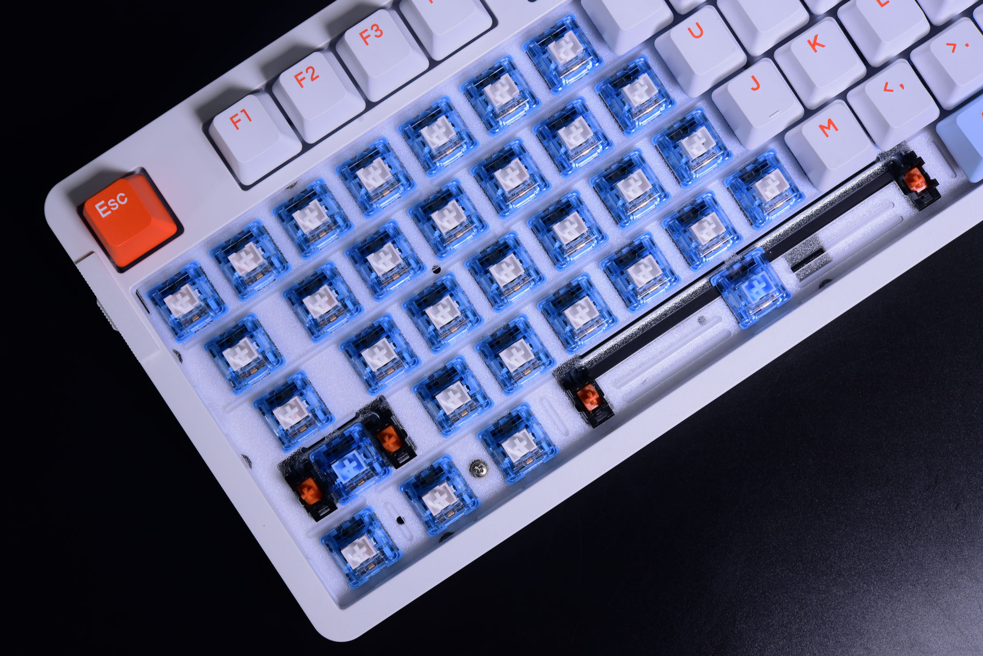 达尔优A87pro——新手入门的第一把gasket结构机械键盘_原来是女婿呀-站酷ZCOOL