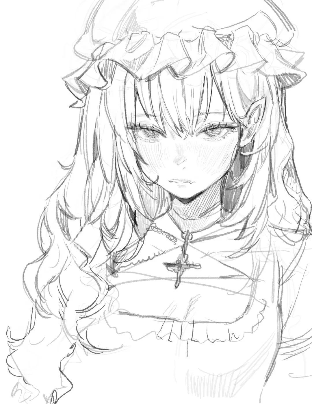 【素材】这是我的神！freng太太的超强线稿来袭！_每日讲画-站酷ZCOOL