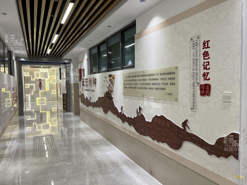 校园文化建设经验谈：充分利用校园走廊空间 打造学生第二课堂_智诚天下文化-站酷ZCOOL