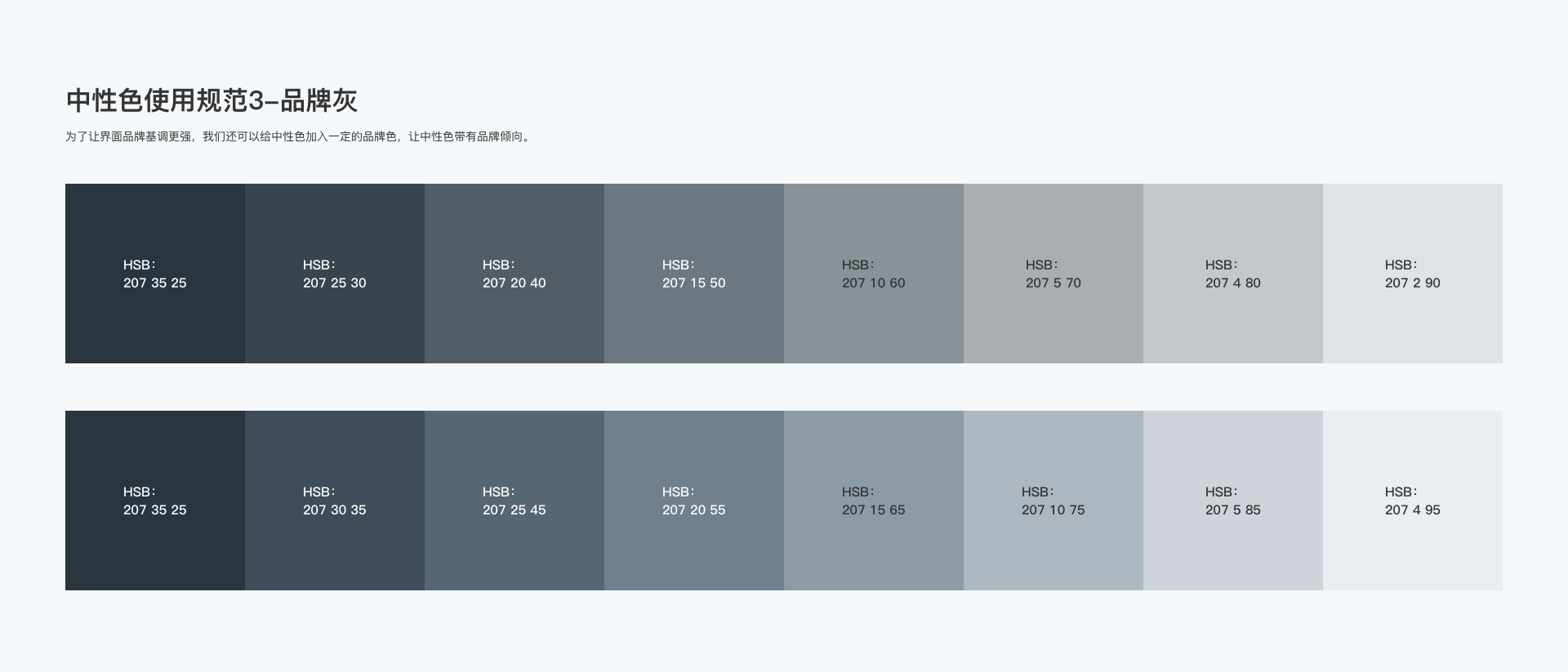 web设计规范03-B端色彩体系_设计便利签-站酷ZCOOL