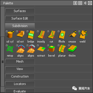 3D建模技能干货续集：Alias Subdivision细分建模实用技巧 & 实例应用详解教程_Seven_Auto-站酷ZCOOL