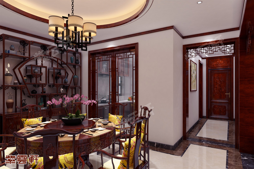 简约风格住宅装修在中式元素的配合下更得到用户的认可_紫云轩中式设计-站酷ZCOOL