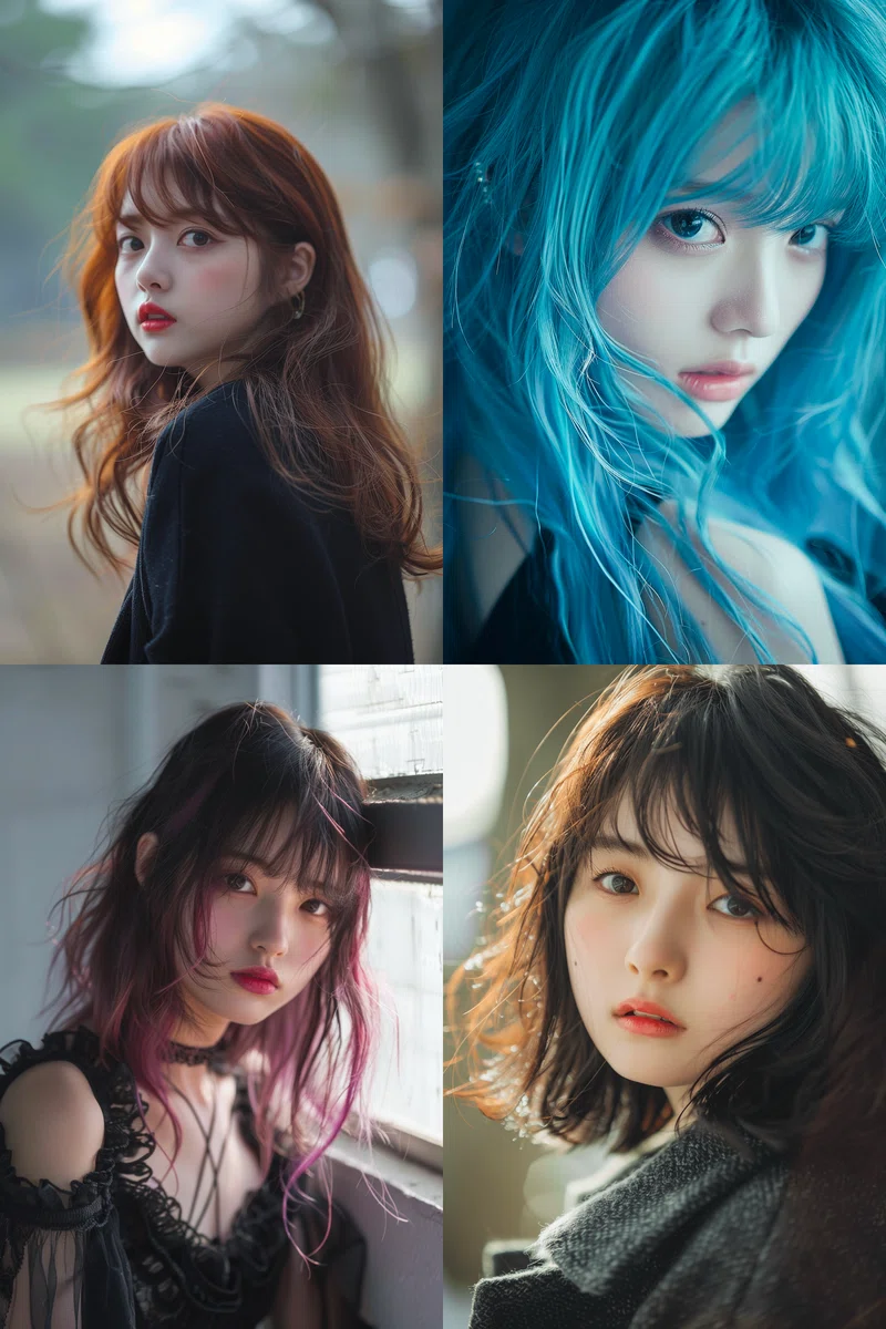 【Midjourney&DALL-E3】图像生成中,可复制使用的13种发型提示词！_Z597587769-站酷ZCOOL