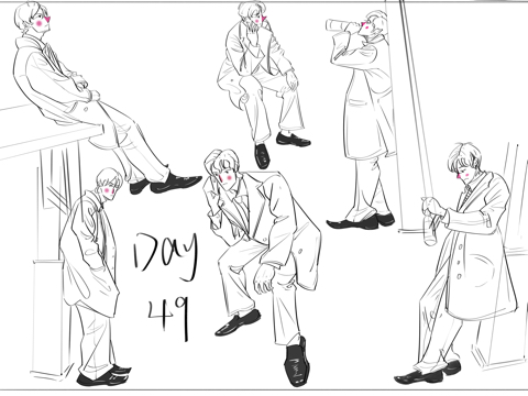 #速写60天挑战赛#day49@速写班长_野介-站酷ZCOOL