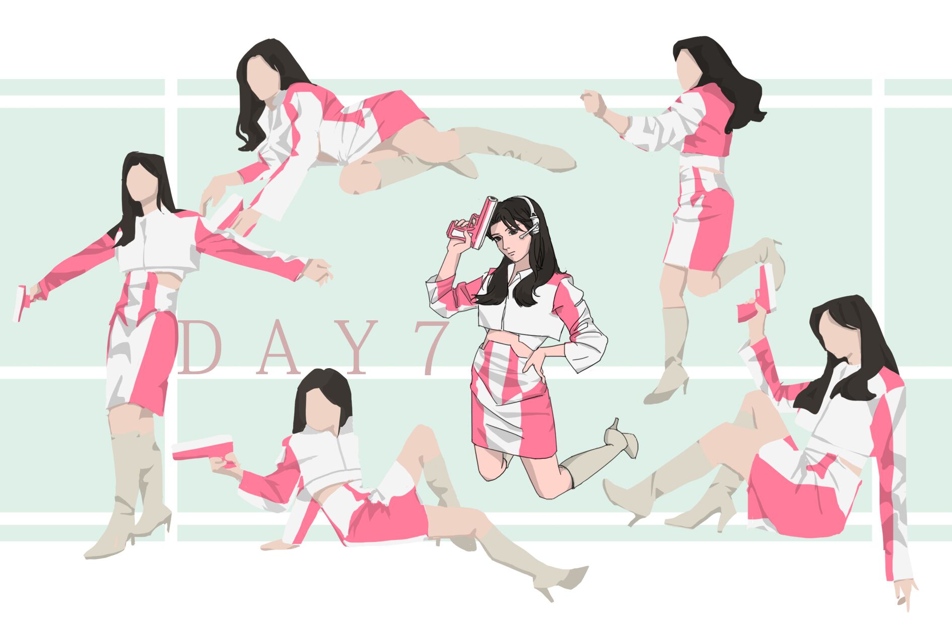 #速写60天挑战赛# DAY7@速写班长_热固性凌晨-站酷ZCOOL