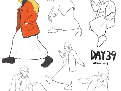 #速写60天挑战赛# Day39_scoriae-站酷ZCOOL