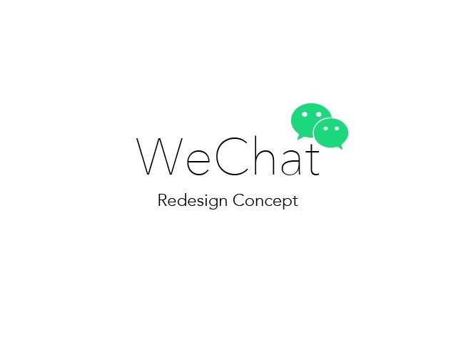 Wechat Redesign Concept_AmosKim-站酷ZCOOL