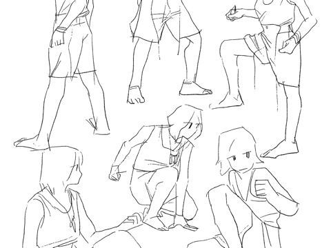 #速写60天挑战赛#day9@速写班长_Z372115723-站酷ZCOOL