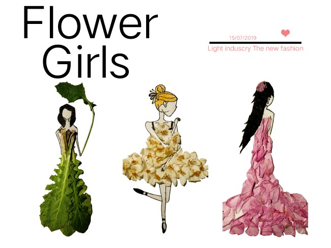 Flower Girls_思念心随风-站酷ZCOOL