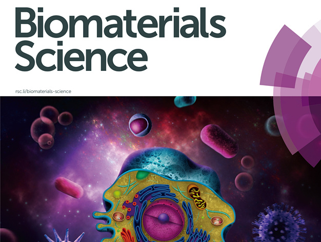 《Biomaterials Science》封面_Zhuo_zn-站酷ZCOOL