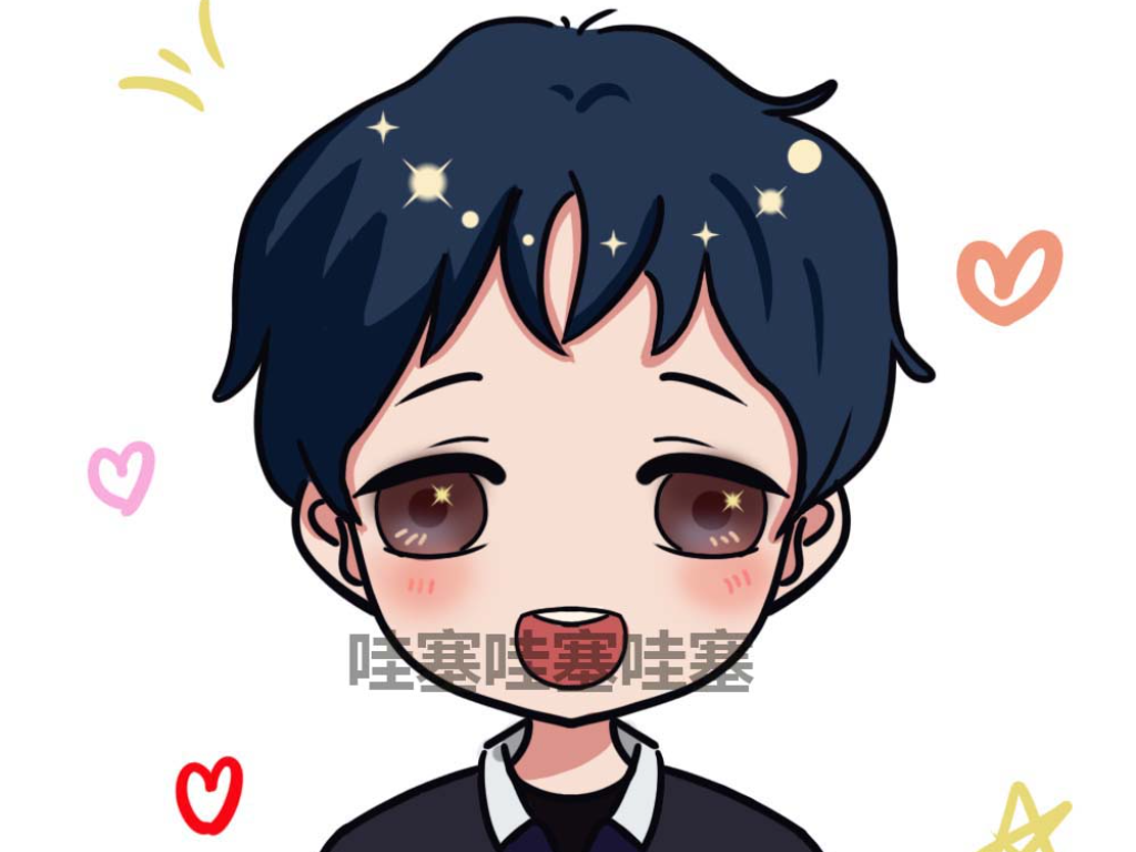 Q版头像_zc哇塞-站酷ZCOOL