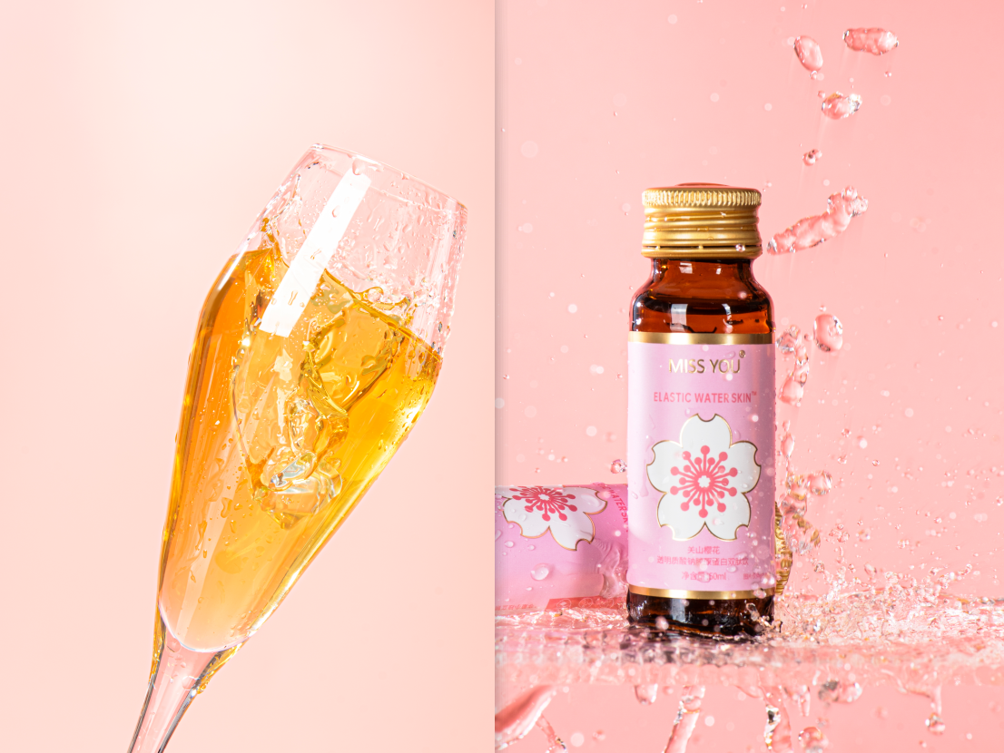 胶原蛋白饮 | 滋补品拍摄_快门食刻-站酷ZCOOL