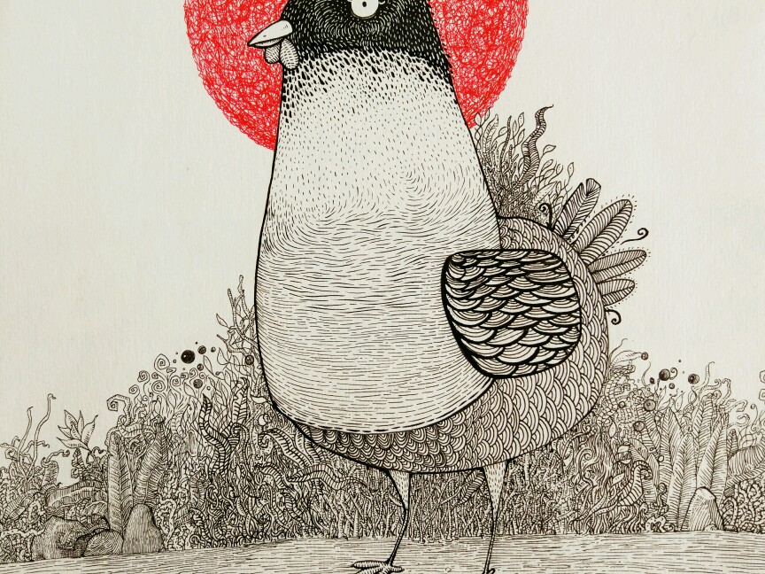 大鸡_黑人DONT-站酷ZCOOL