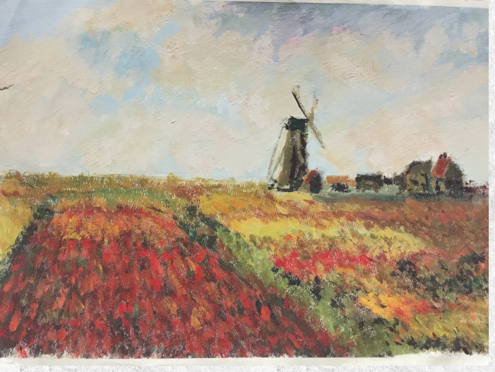 临摹 莫奈_kt_77-站酷ZCOOL