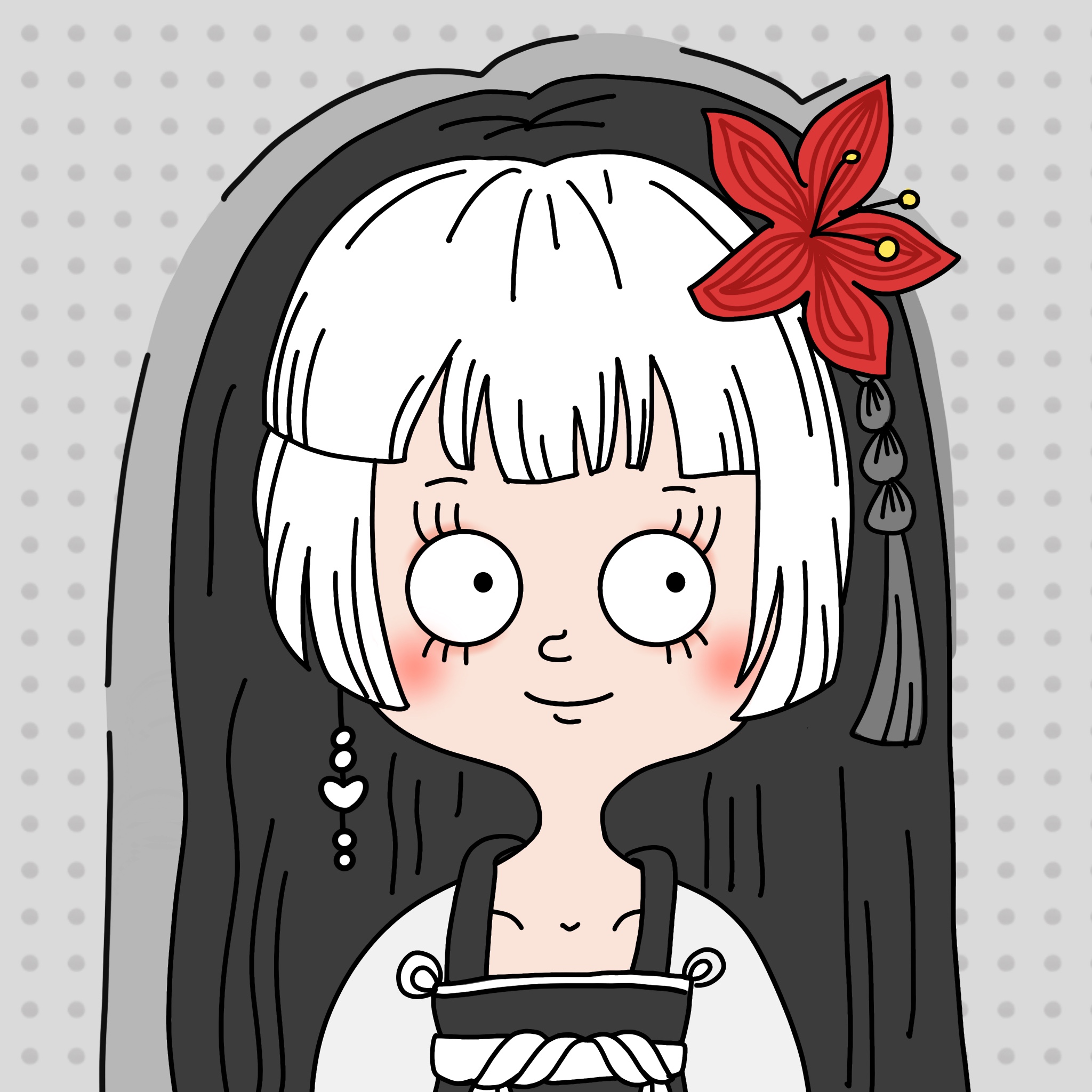 美式漫画头像_敏敏子min-站酷ZCOOL