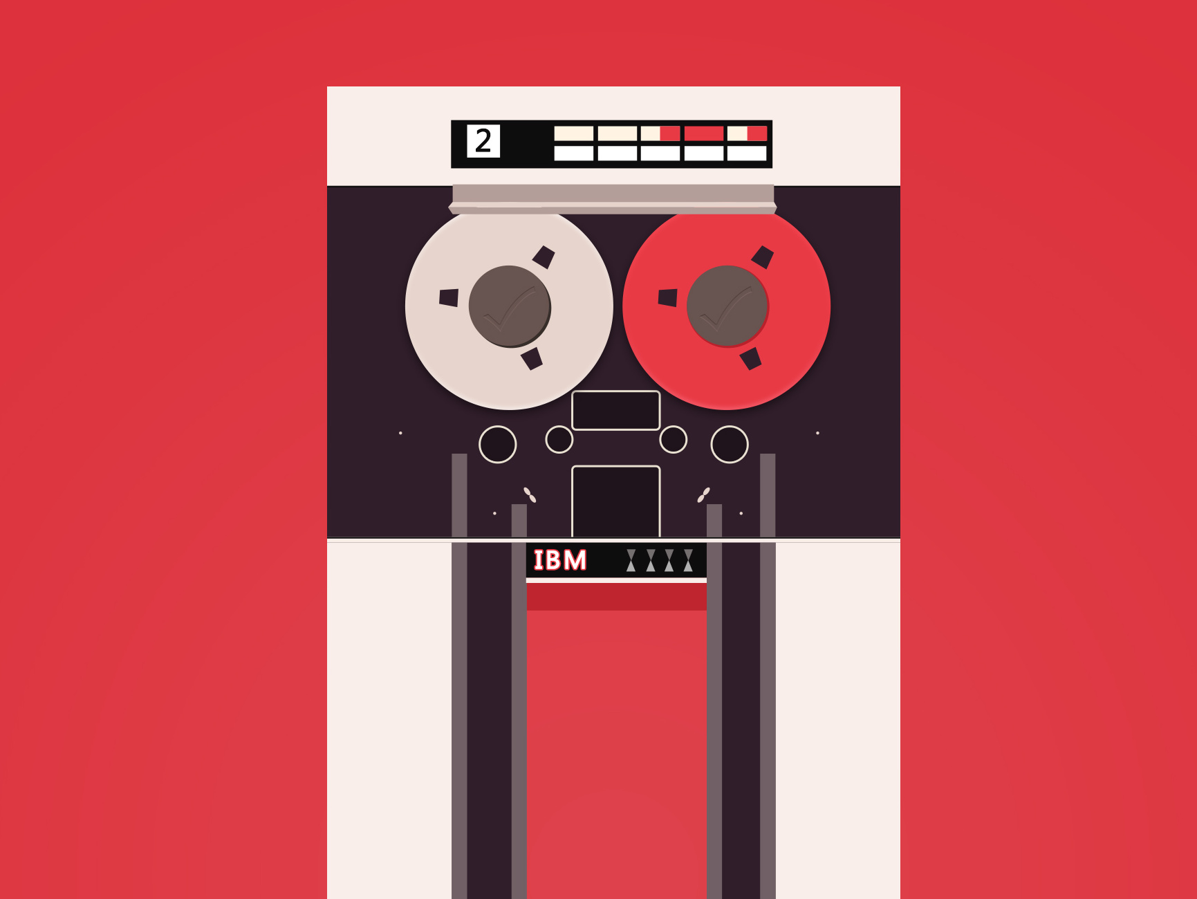 IBM磁带装置_a_minal-站酷ZCOOL