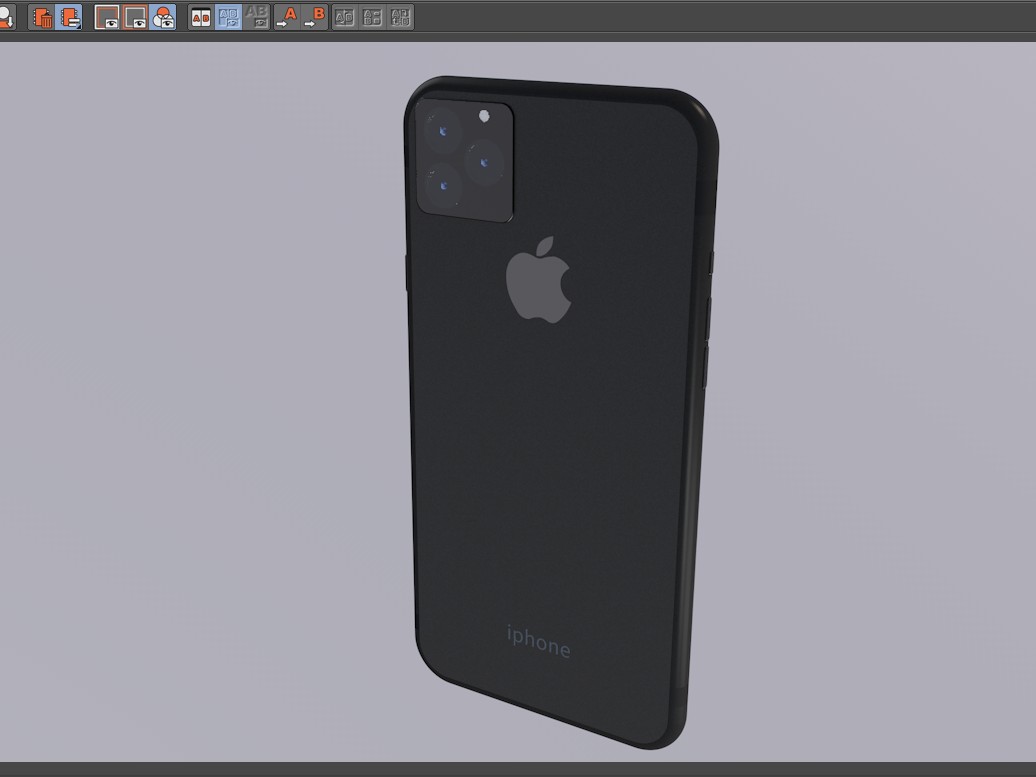 iphone11渲染图_远征军S-站酷ZCOOL